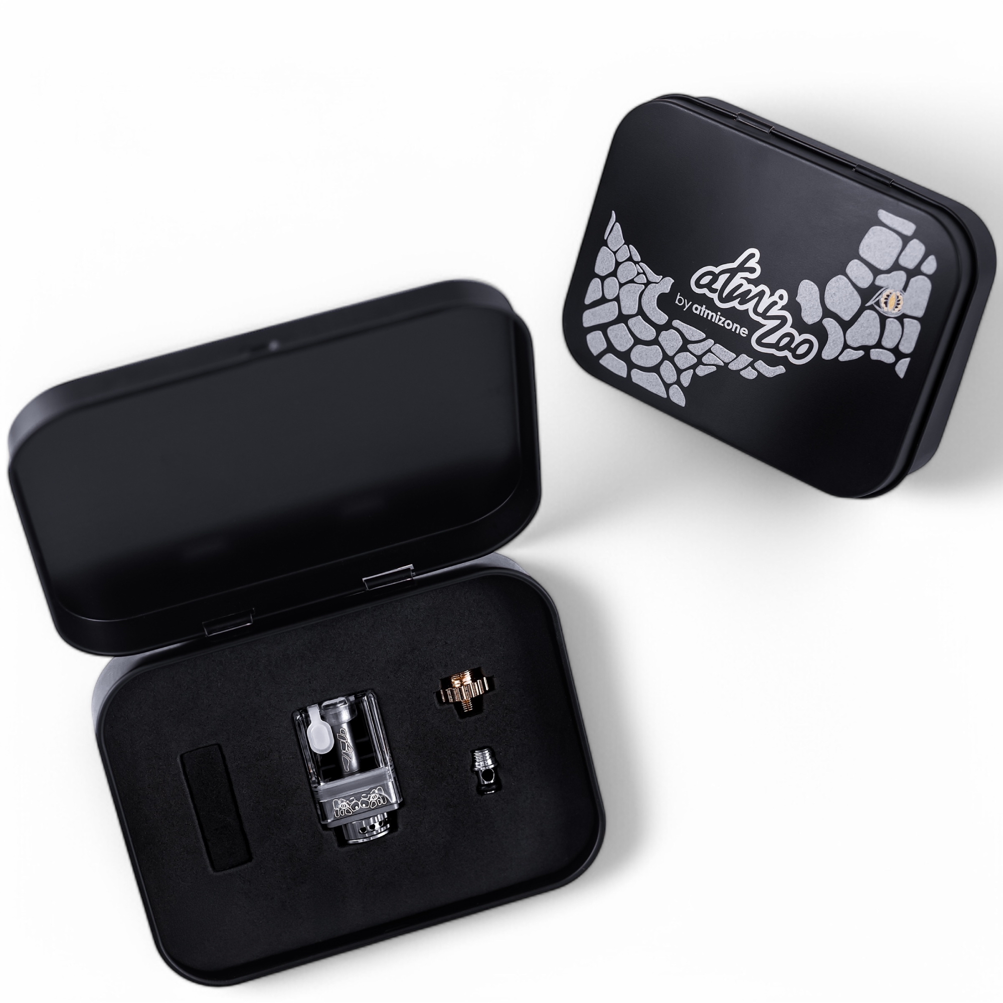 DotShell Iron Grey Reptile | vaping modware by atmizone