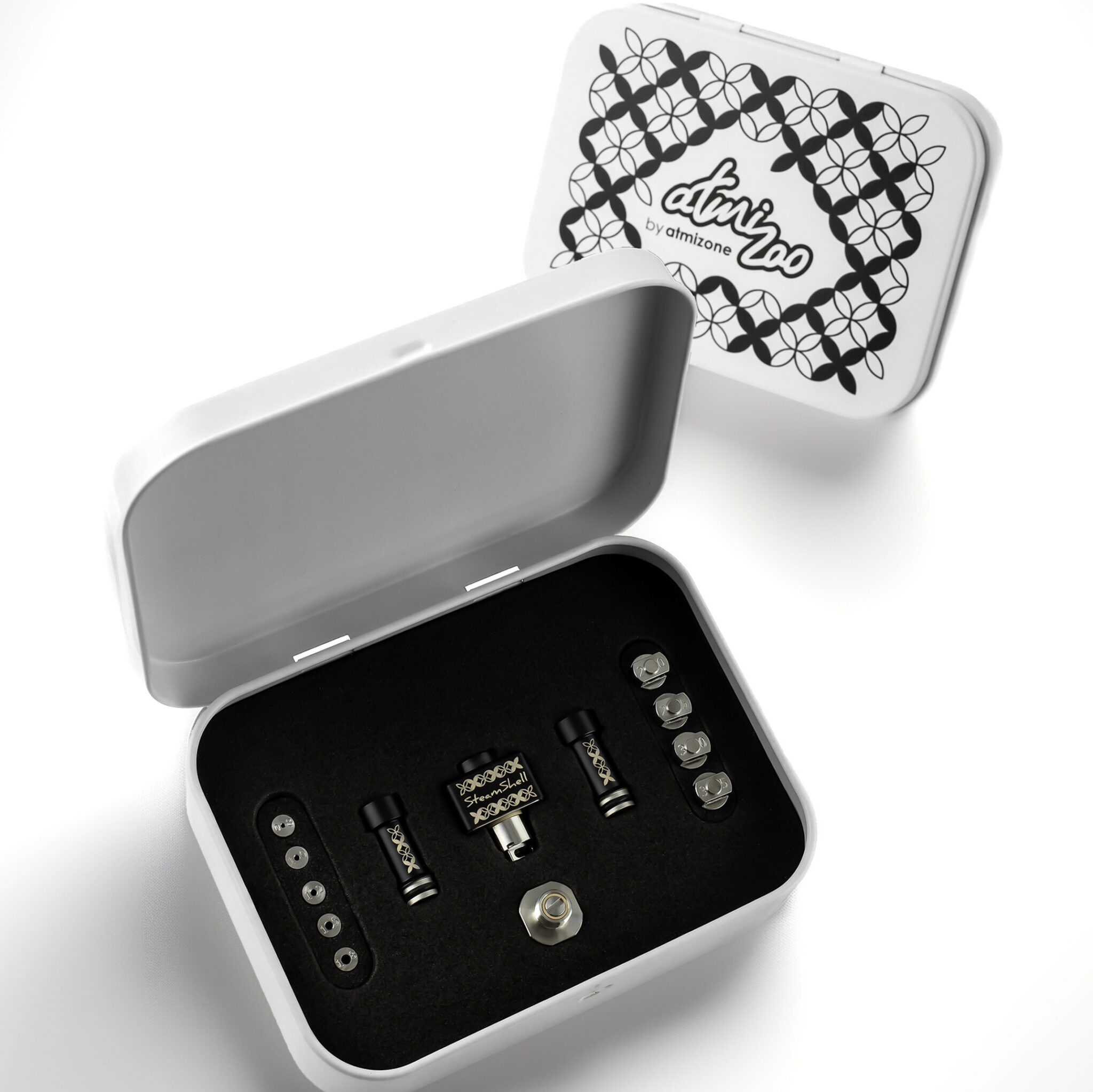 SteamShell Midnight Black Lotus | vaping modware by atmizone